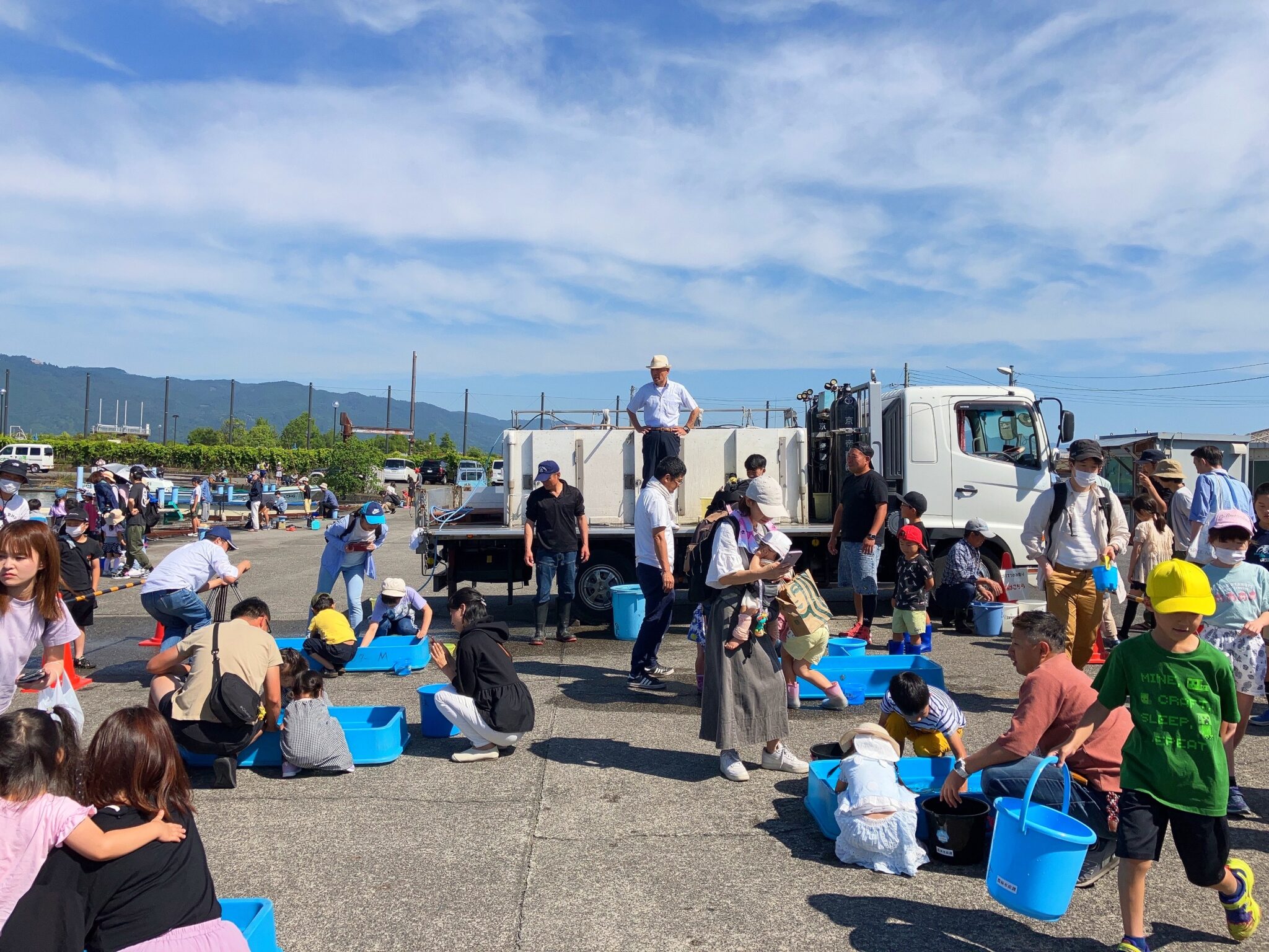 【草津市 イベント】草津水産まつりに行ってきた！北山田漁港で湖魚のイベント 2023.6.4(日) - しがそび -shigasobi-